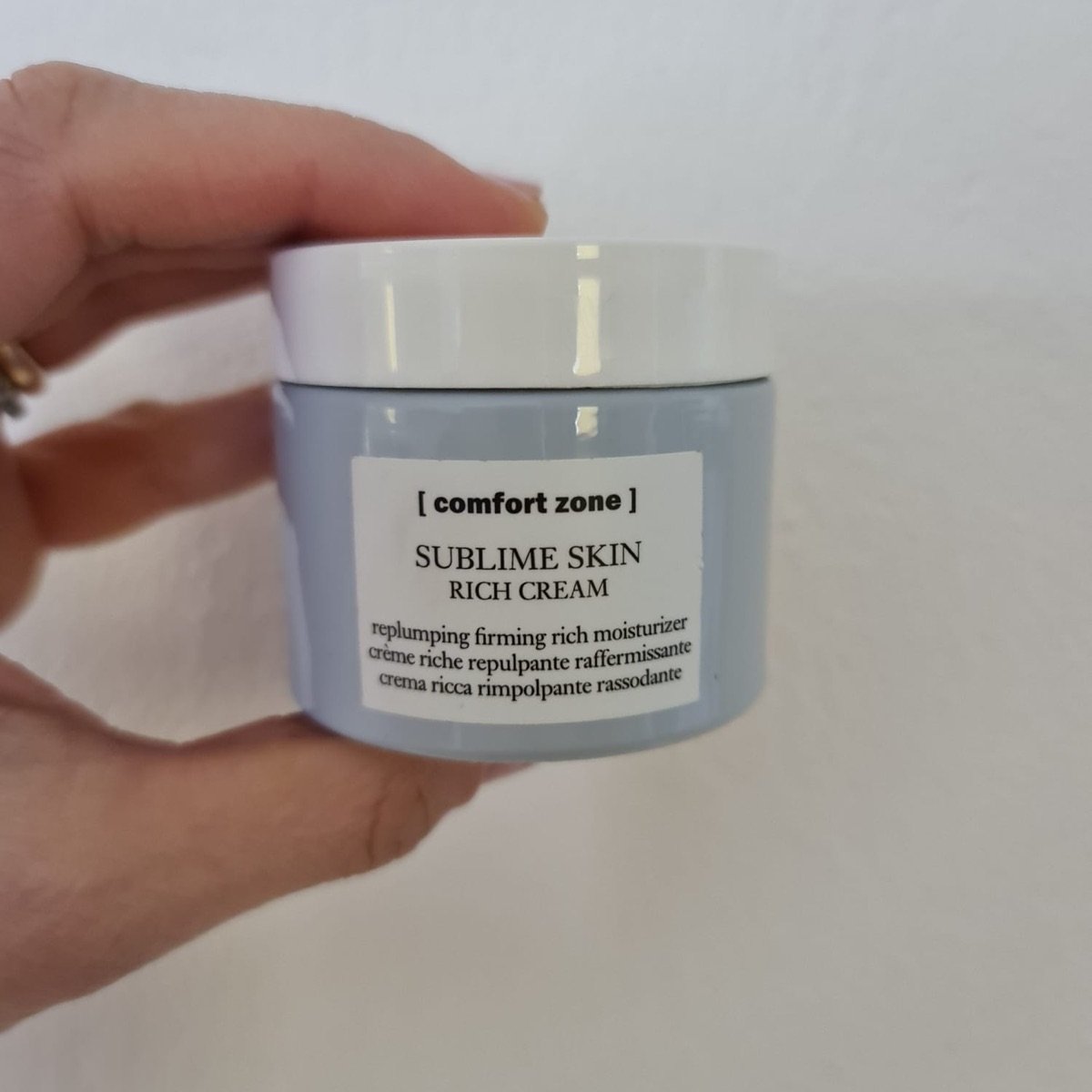 Sublime skin rich cream from Comfort zone - Vegan Product Reviews ...