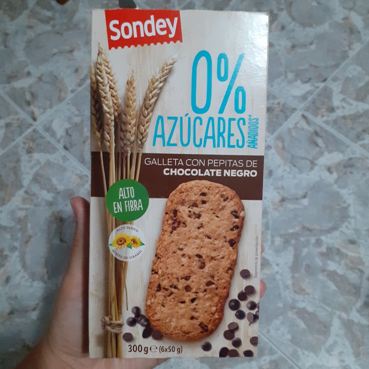 Galletas con pepitas de chocolate from Sondey - Vegan Product Reviews ...
