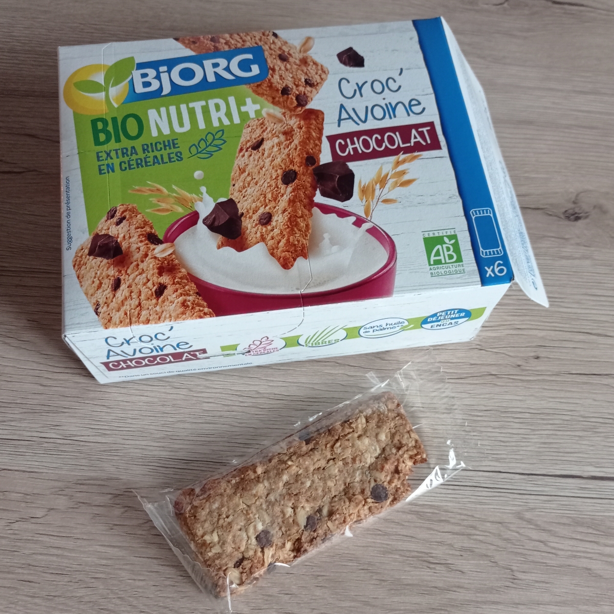 Bio nutri+ croc' avoine chocolat from Bjorg - Vegan Product Reviews ...