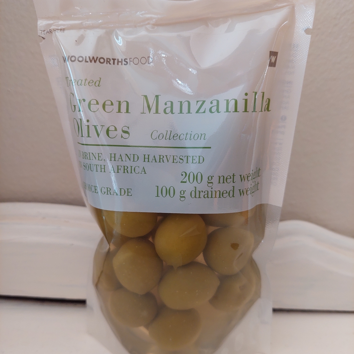 Green Manzanilla Olives from Woolworths Food - Vegan Product Reviews ...