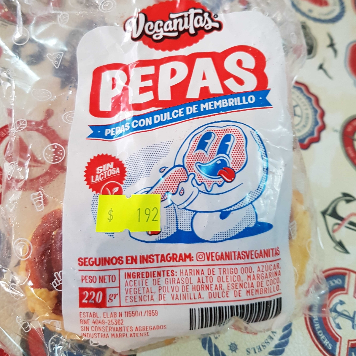 Pepas con dulce de membrillo from Veganitas - Vegan Product Reviews ...