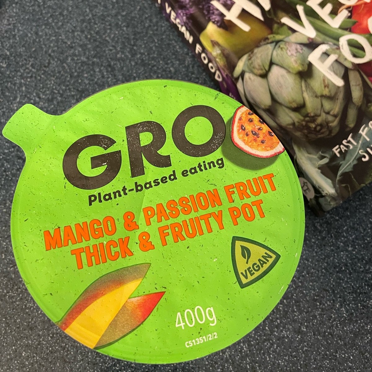 Mango & Passion Fruit Thick & Fruity Pot from GRO - Vegan Product ...
