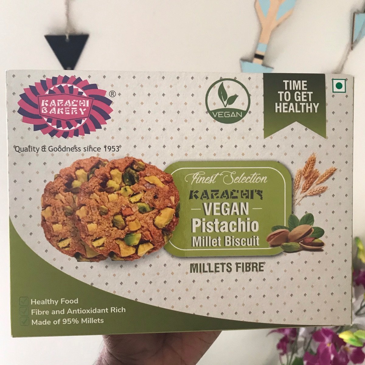 Karachi Bakery - Pistachio Millets Biscuit Review | abillion