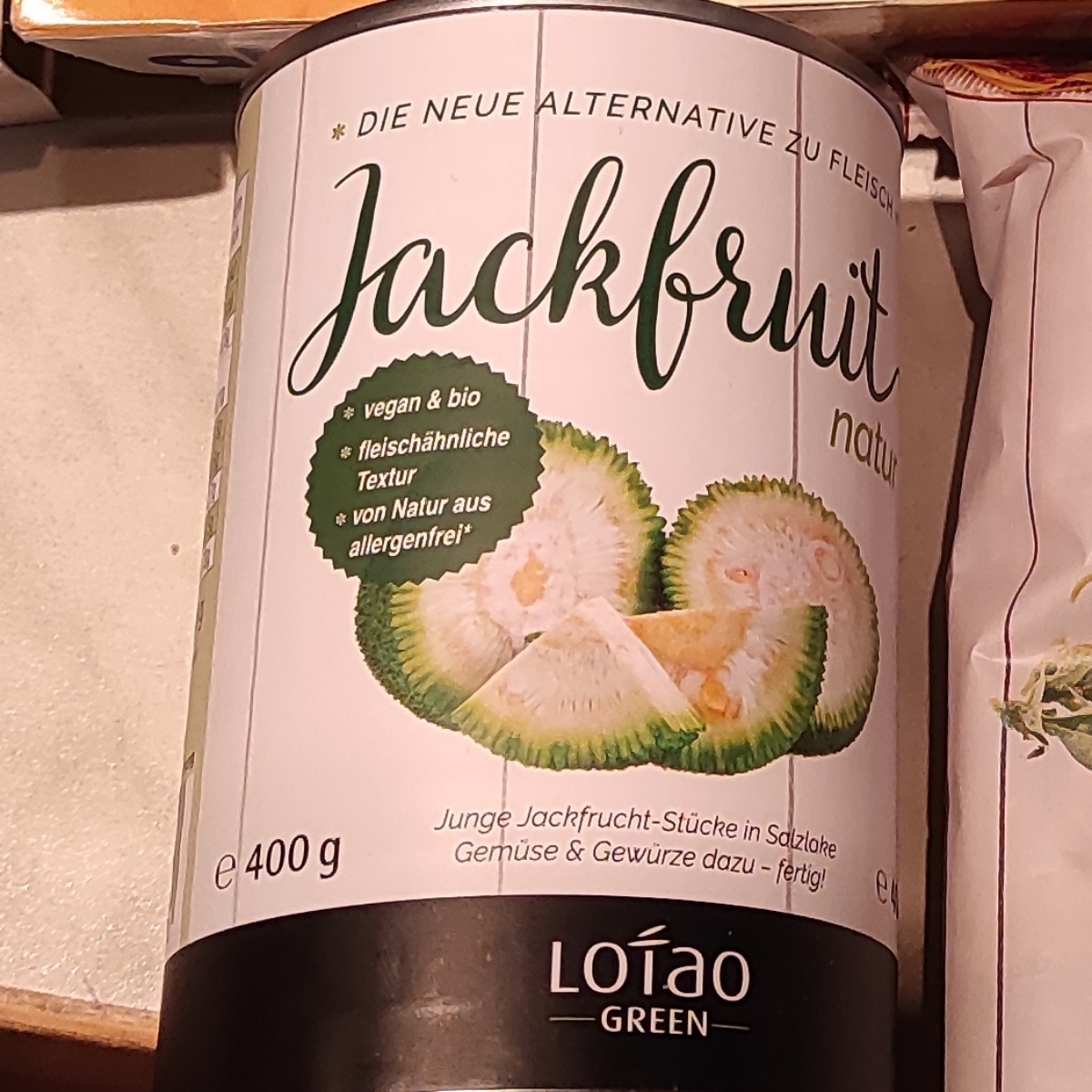 Jackfruit natur from Lotao - Vegan Product Reviews & Ratings | abillion