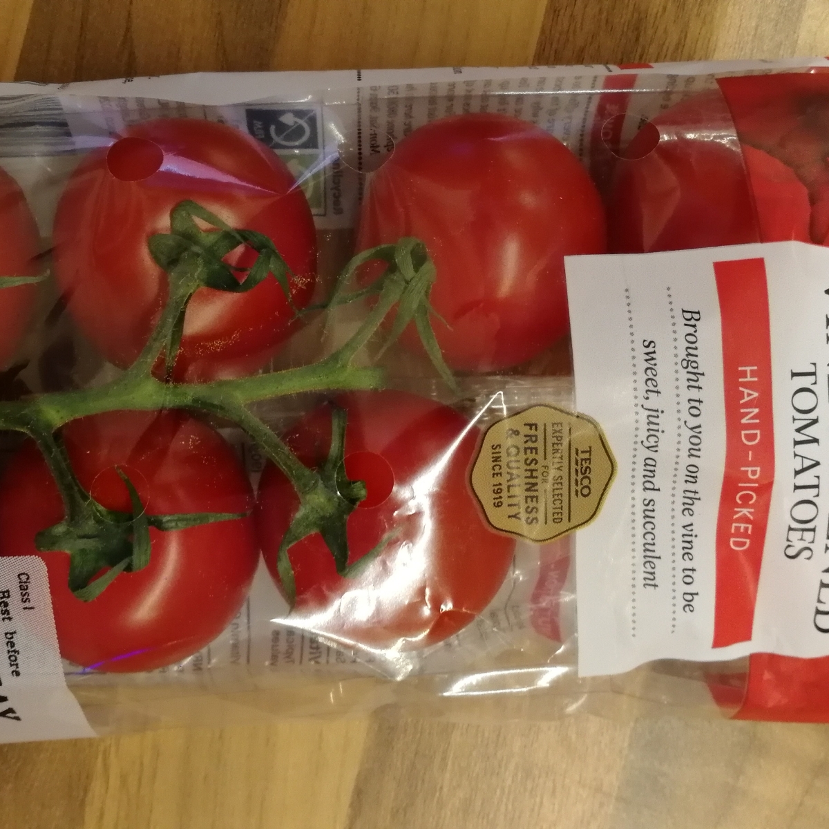 Hand picked tomatoes from Tesco - Vegan Product Reviews & Ratings ...