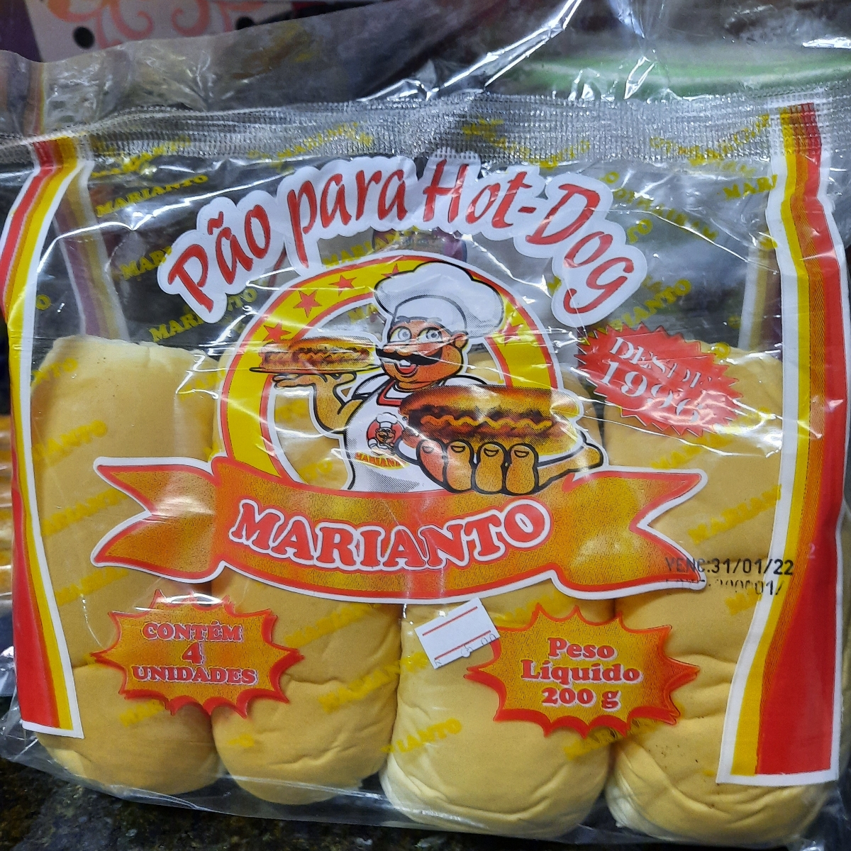 Pão para hot-dog from Marianto - Vegan Product Reviews & Ratings | abillion