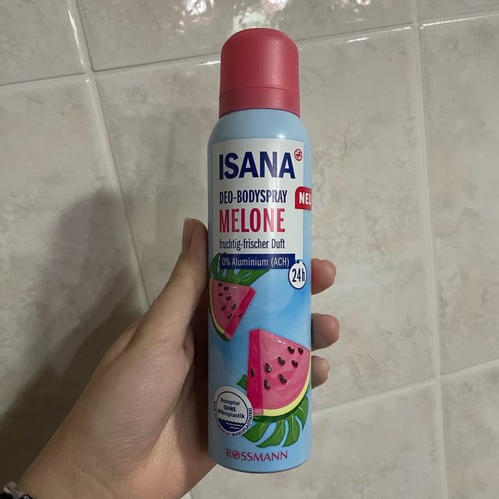 Isana Deo-bodyspray (Melon) Review | abillion