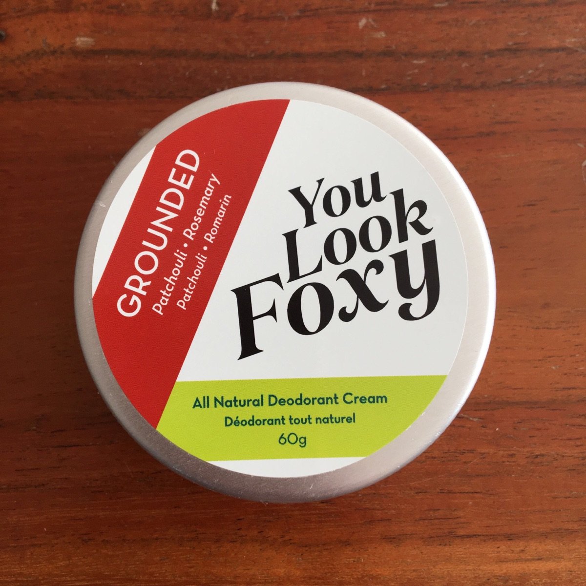 All Natural Deoderant Cream from You Look Foxy - Vegan Product Reviews ...