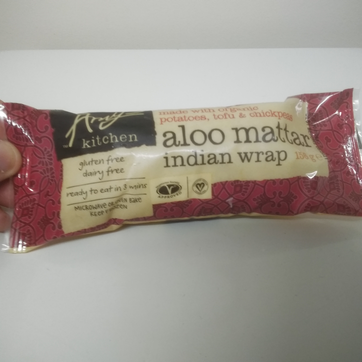Amy’s Indian Aloo Mattar Wrap 评价 | abillion