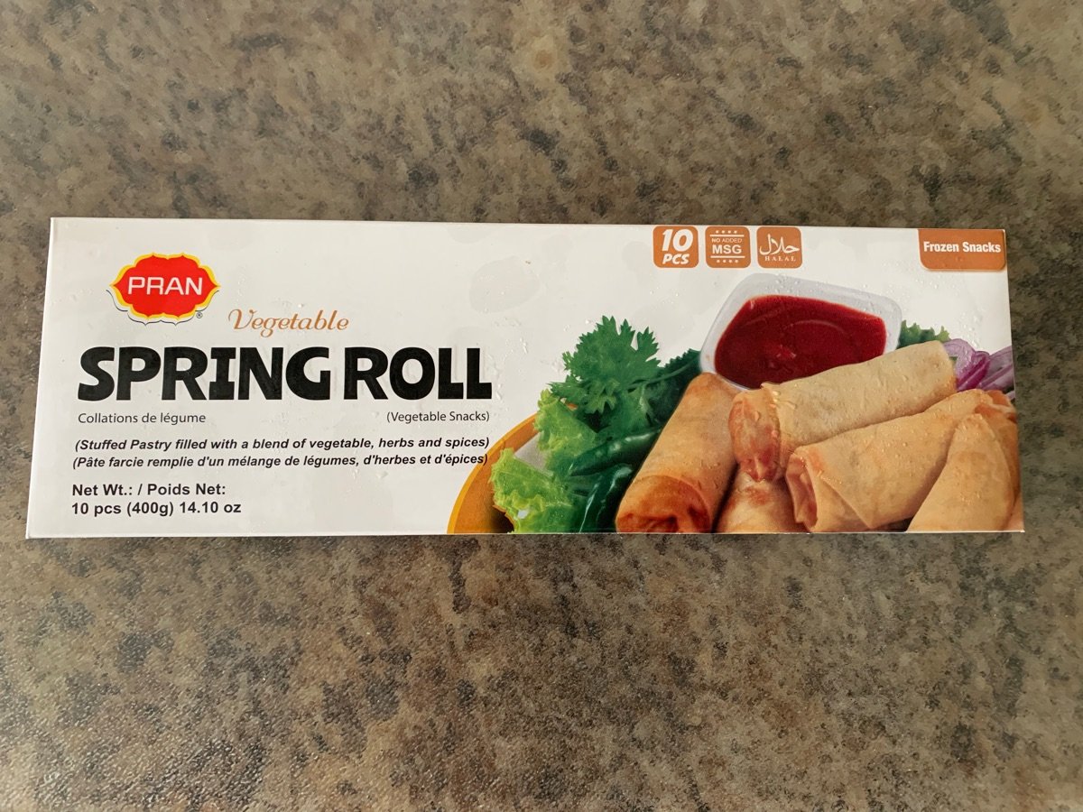 Vegetable Spring Rolls from Pran - Vegan Product Reviews & Ratings ...