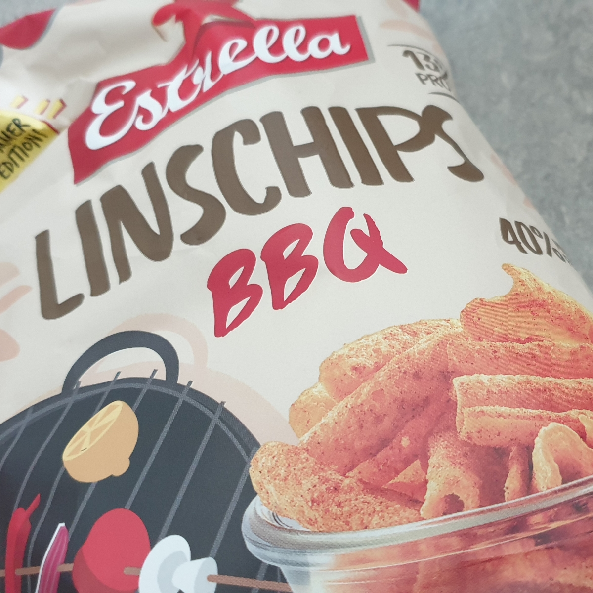 Linschips BBQ from Estrella - Vegan Product Reviews & Ratings | abillion