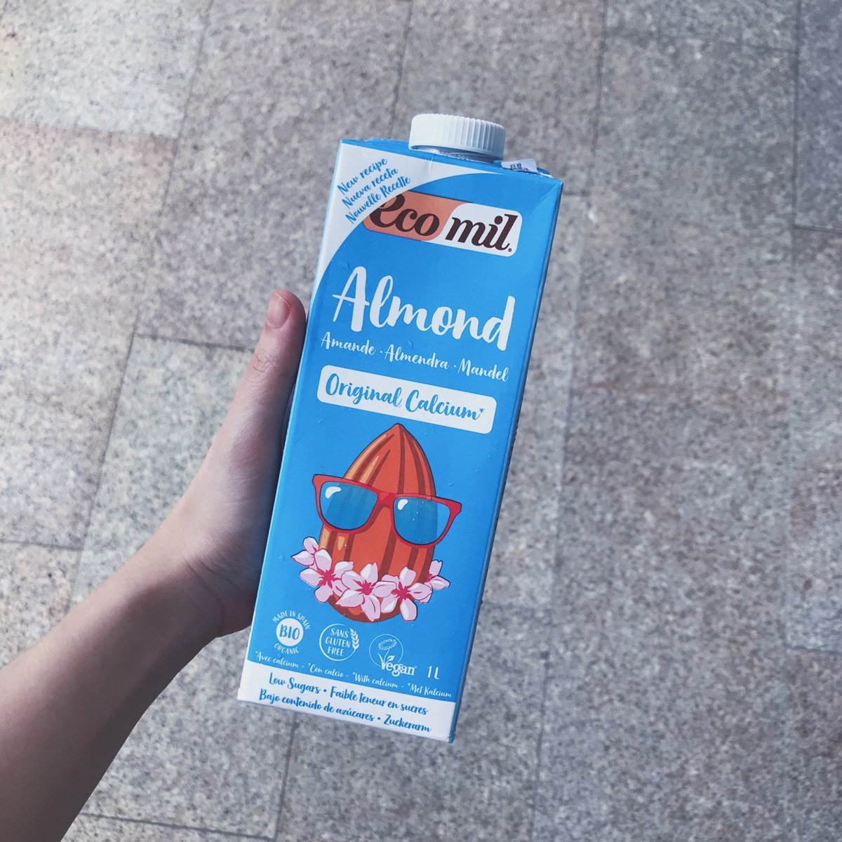 Almond Milk (Original Calcium) from Ecomil - Vegan Product Reviews ...