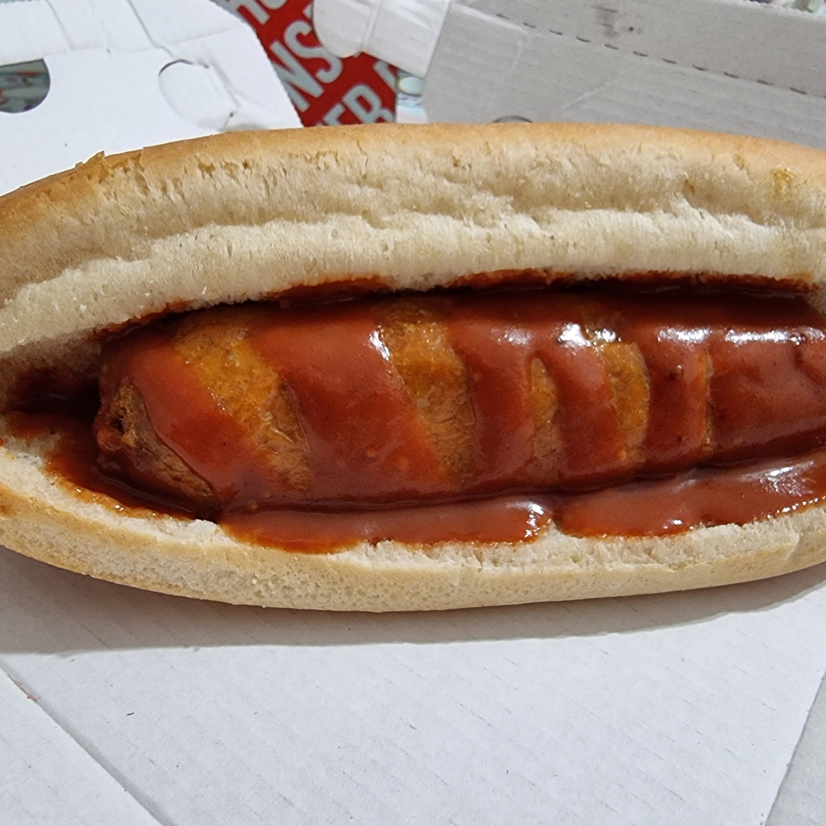 beyond Hot Dog at Monster Burger, Latina - Vegan Dish Reviews & Ratings ...