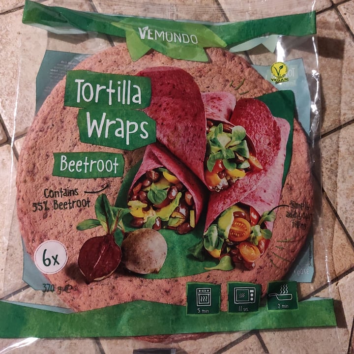 Vemondo Tortilla Wraps Beetroot Review | abillion
