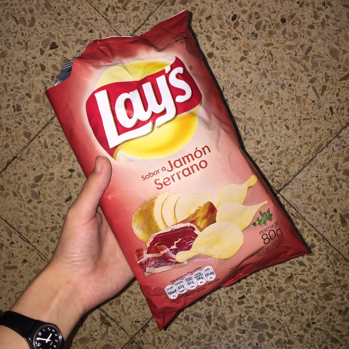 Papas Fritas Jamos Serrano from Lay's - Vegan Product Reviews & Ratings ...
