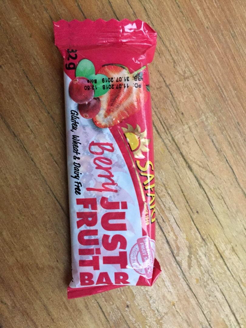 Just Fruit Bar - Berry from Safari - Vegan Product Reviews & Ratings ...