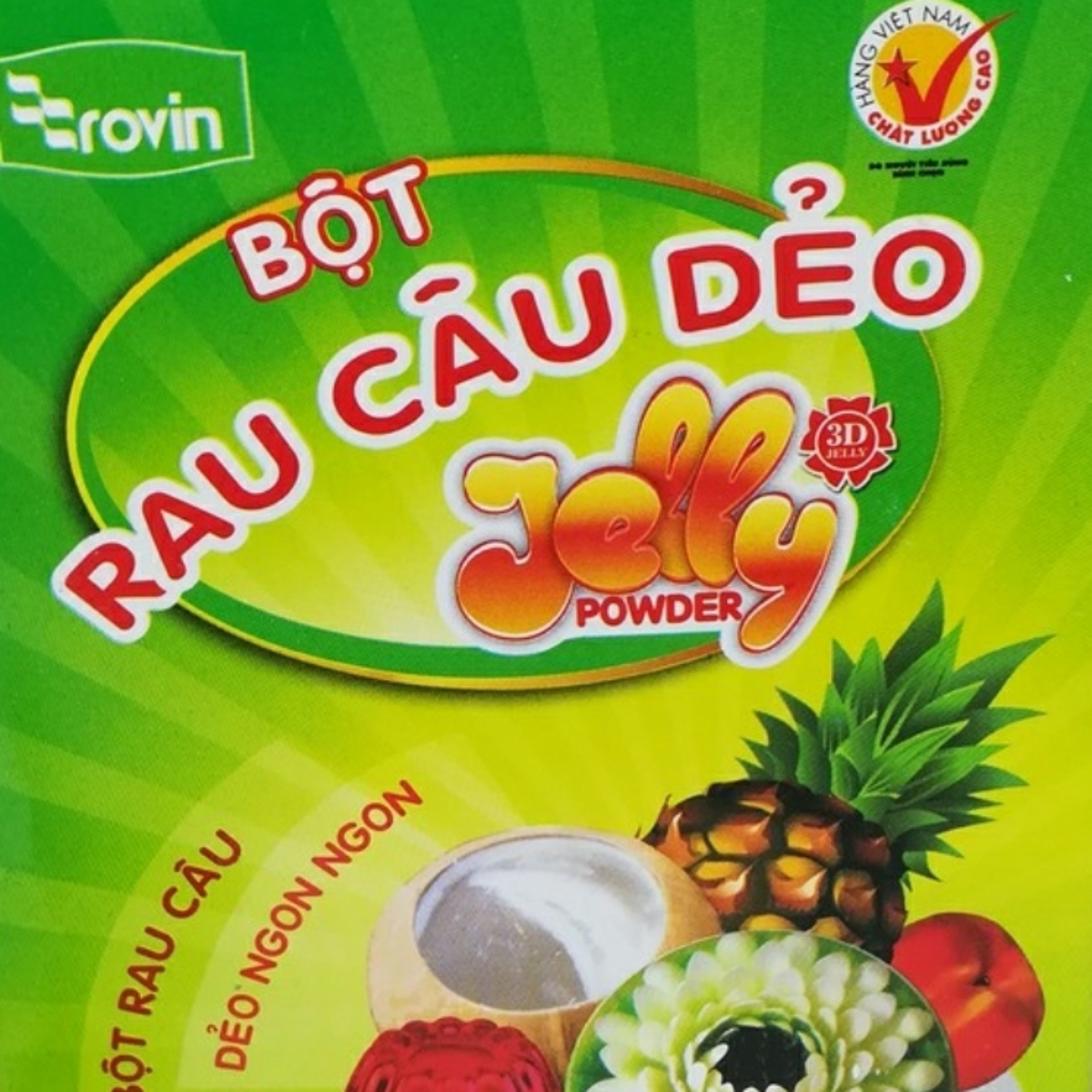 Flower Art Jelly Powder from Rovin (Hoang Yen) - Vegan Product Reviews ...