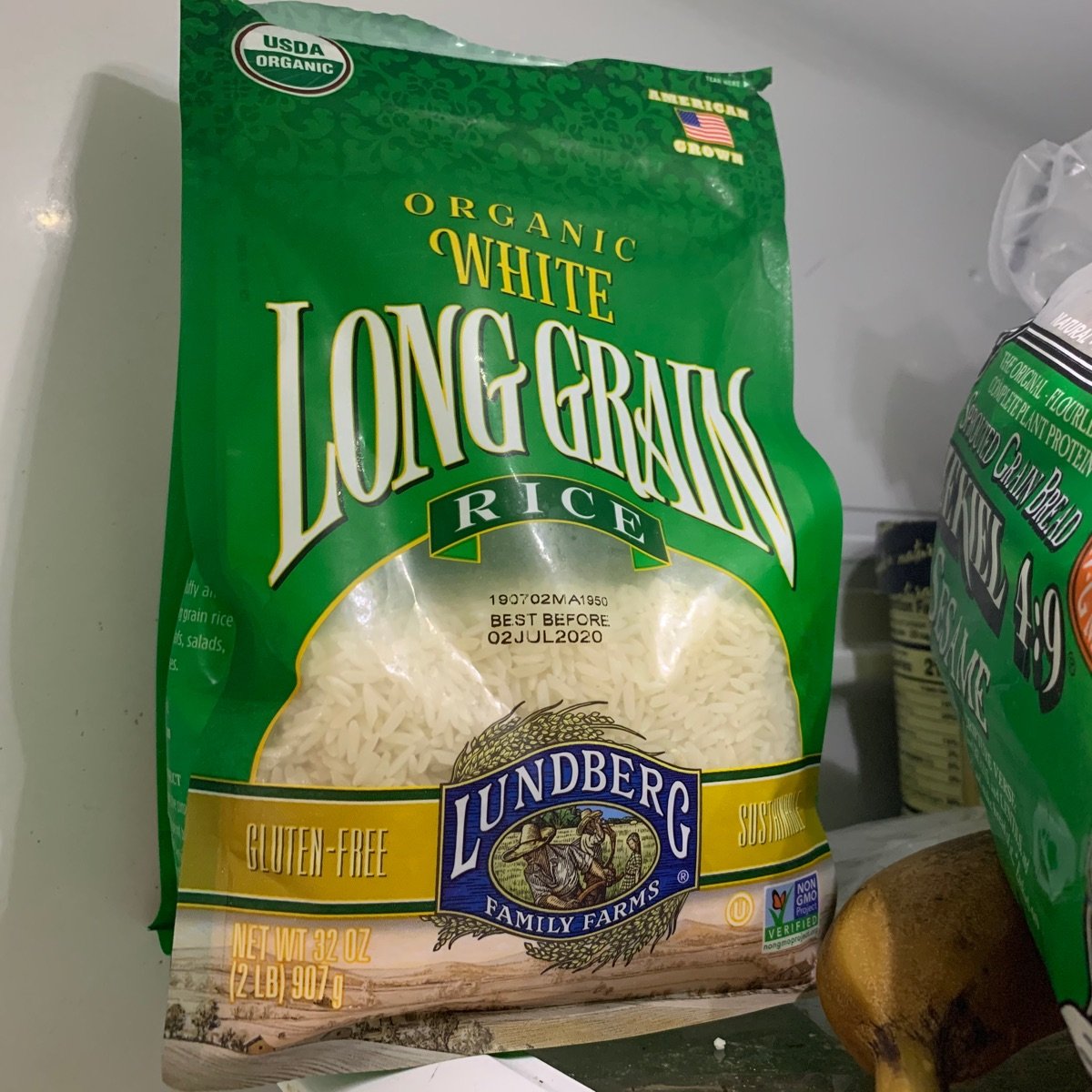 White Long Grain Rice from Lundberg Family Farms - Vegan Product ...