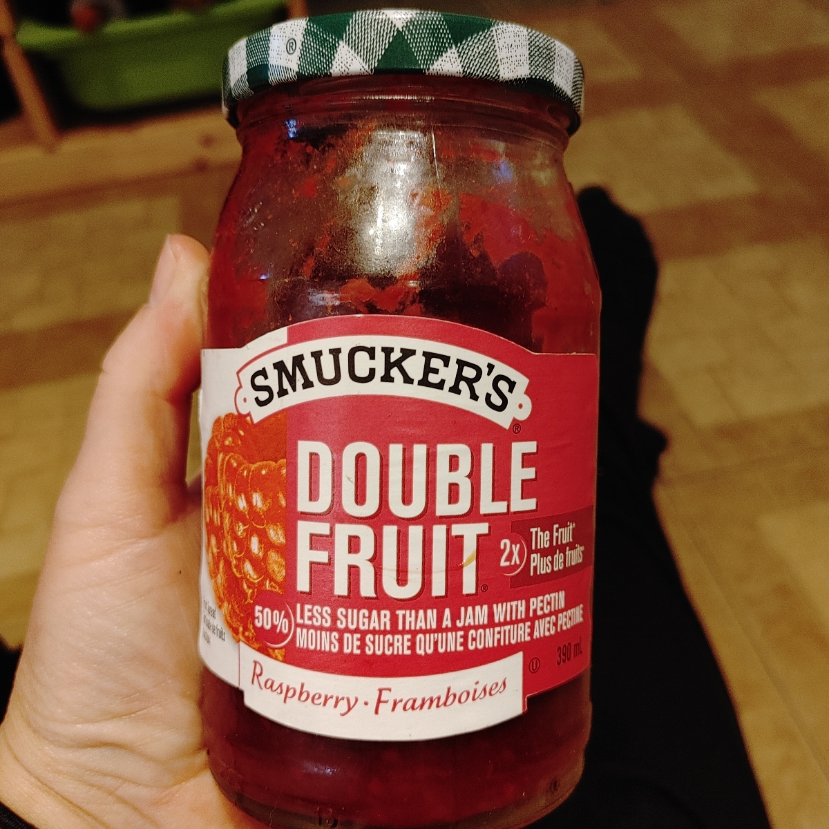 Double Fruit Raspberry Fruit Spread from Smucker's - Vegan Product ...