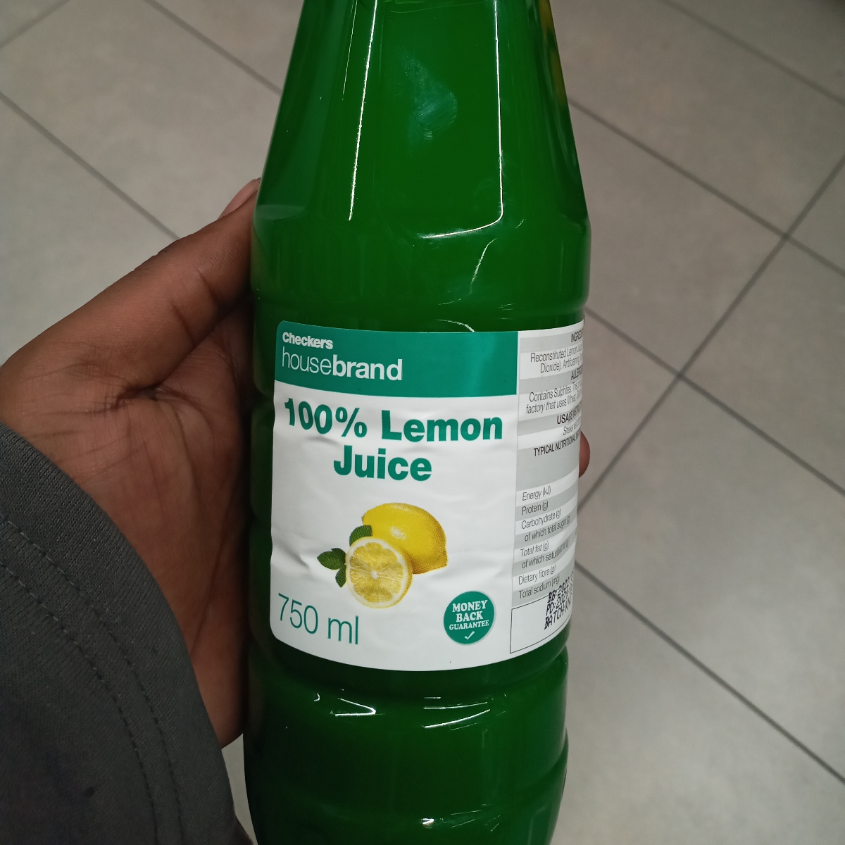 Checkers Housebrand Lemon juice Reviews | abillion