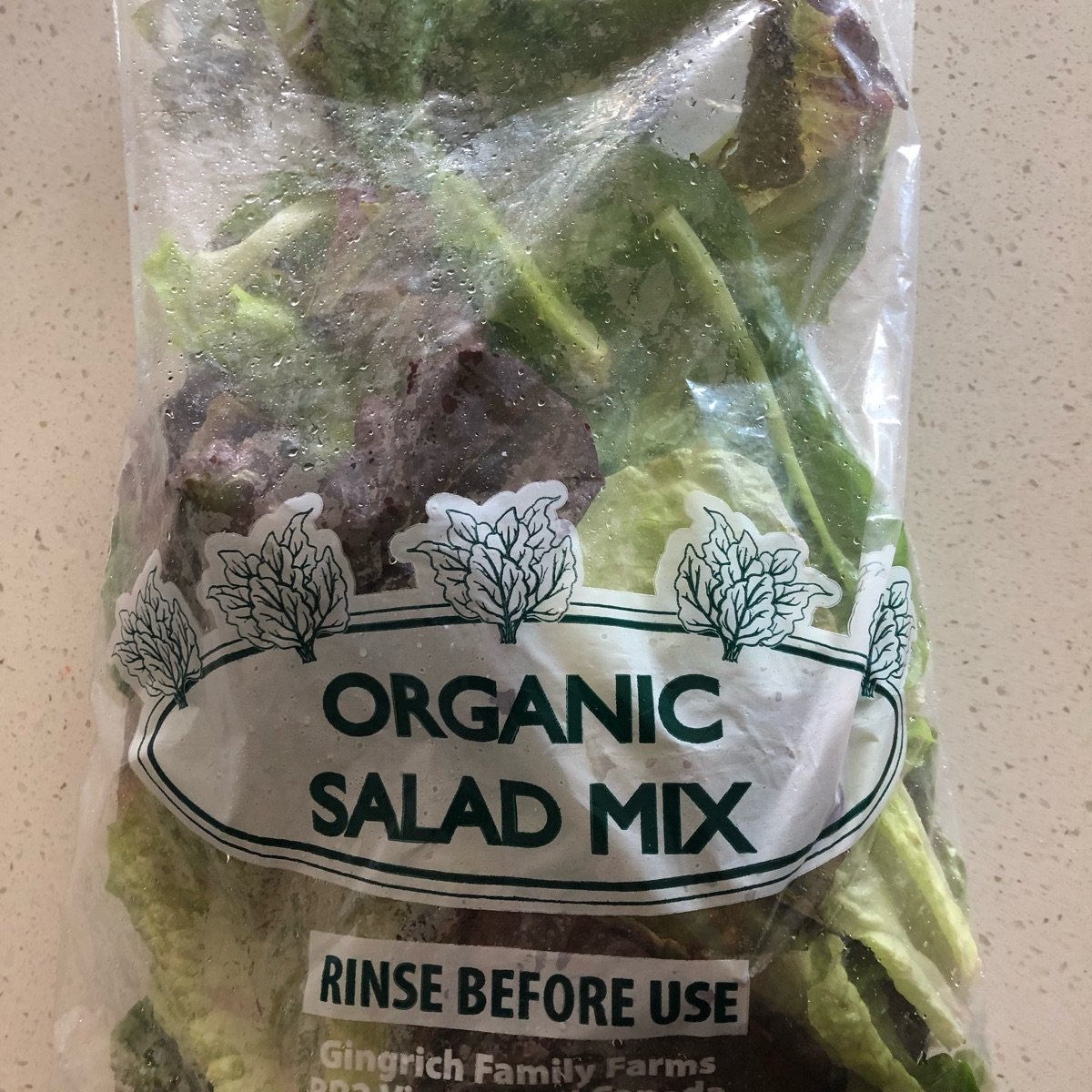 Organic Salad Mix from gingrich family farm - Vegan Product Reviews ...