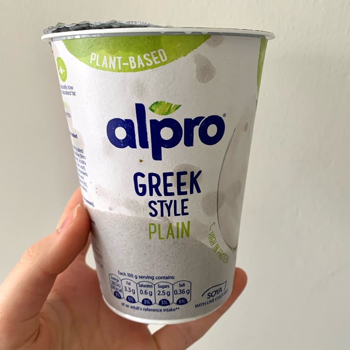 Alpro Greek Style Plain Yogurt Review | abillion