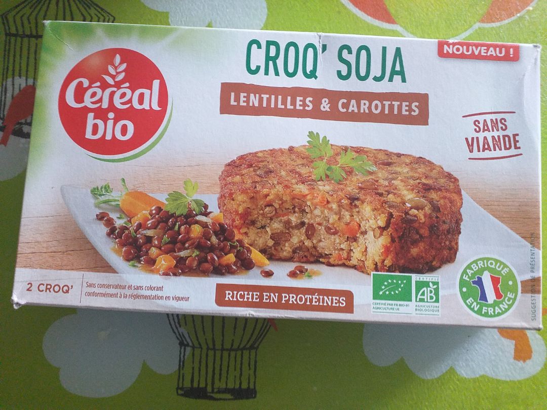 Céréale bio aux lentilles Carottes from Céréal Bio - Vegan Product ...