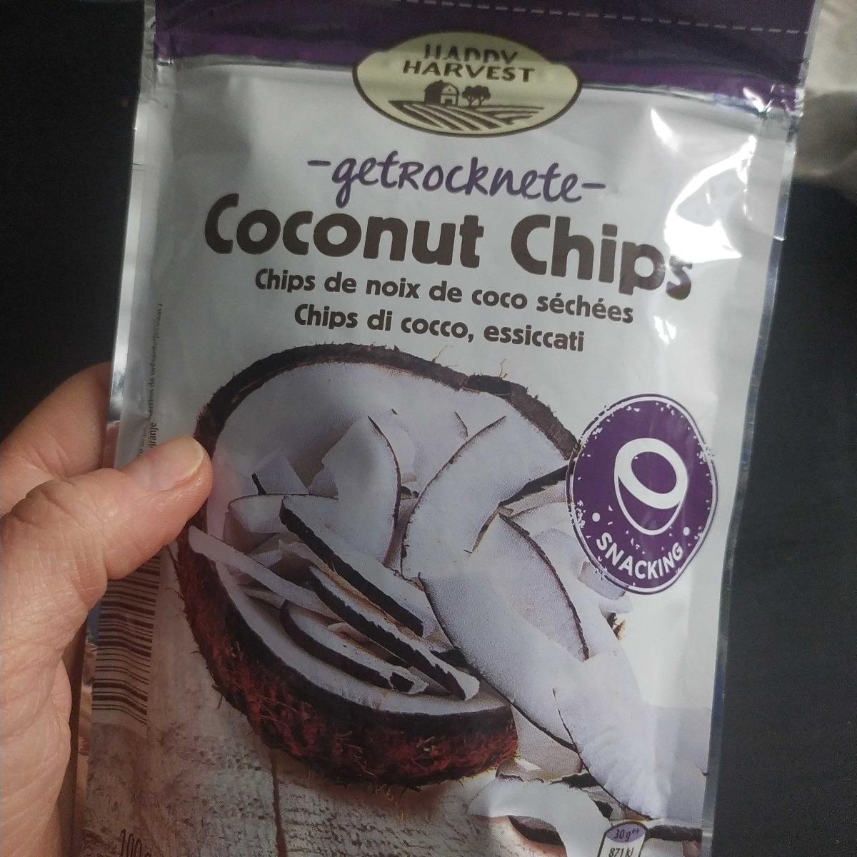 Chips di cocco from Happy Harvest - Vegan Product Reviews & Ratings ...