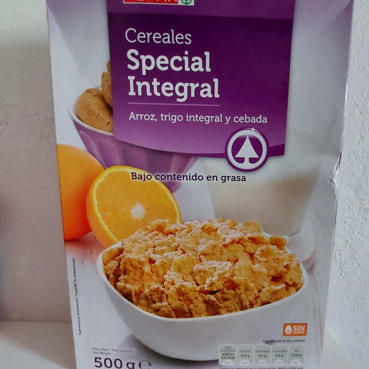 Cereales Special Integral from Spar - Vegan Product Reviews & Ratings ...