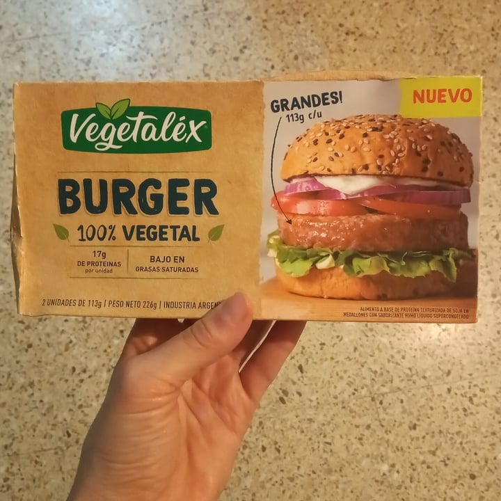 Vegetalex Burger 100% Vegetal Review | abillion