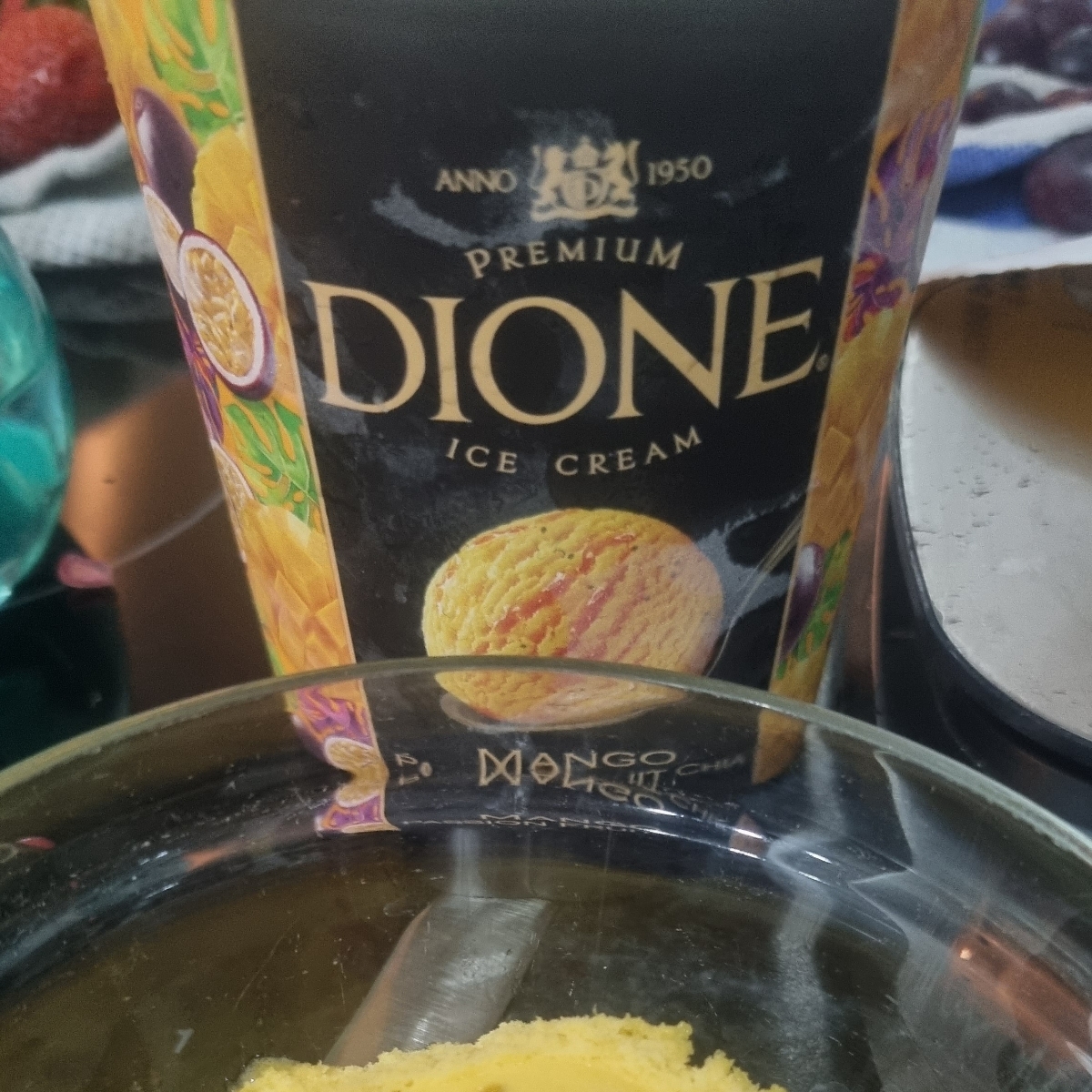 ice cream mango passion fruit chia from premium dione - Vegan Product ...
