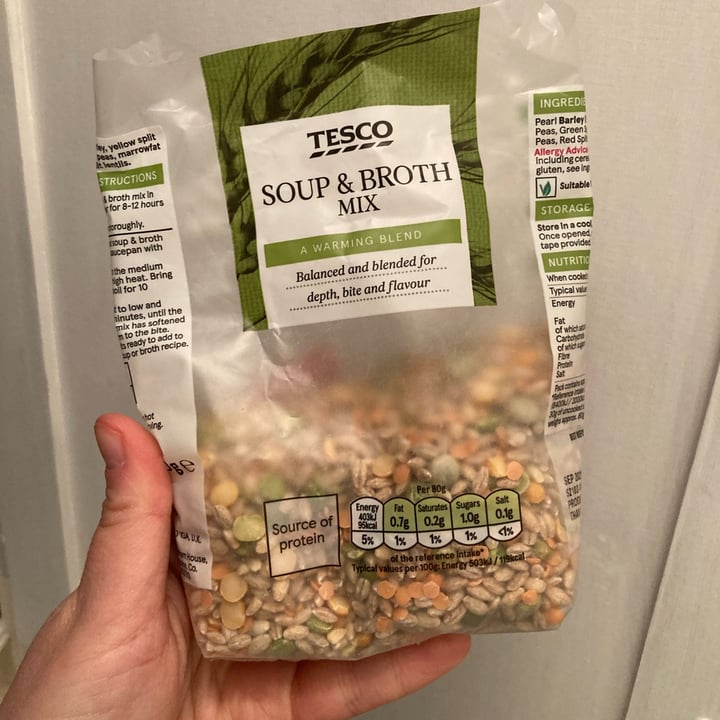 Tesco Soup & broth mix Review | abillion