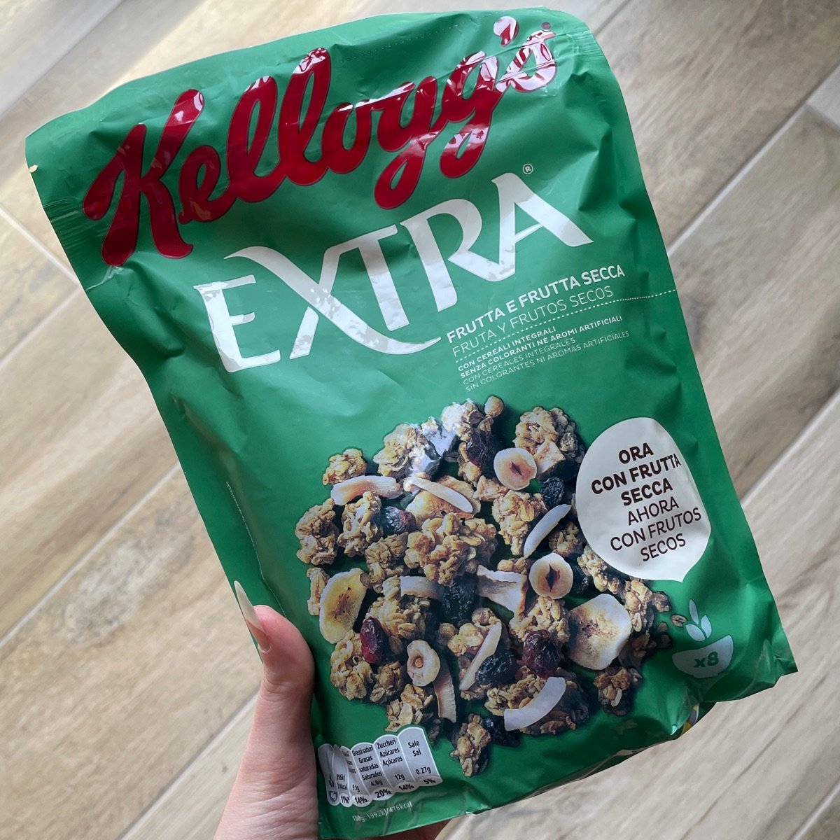 Extra Con Frutta Secca from Kellogg's - Vegan Product Reviews & Ratings ...
