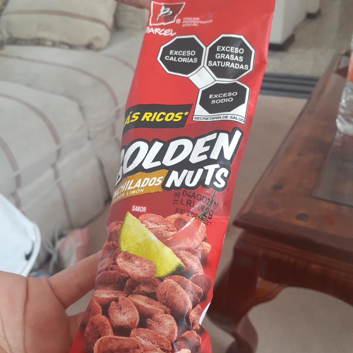 Golden nuts enchilados from Barcel - Vegan Product Reviews & Ratings ...