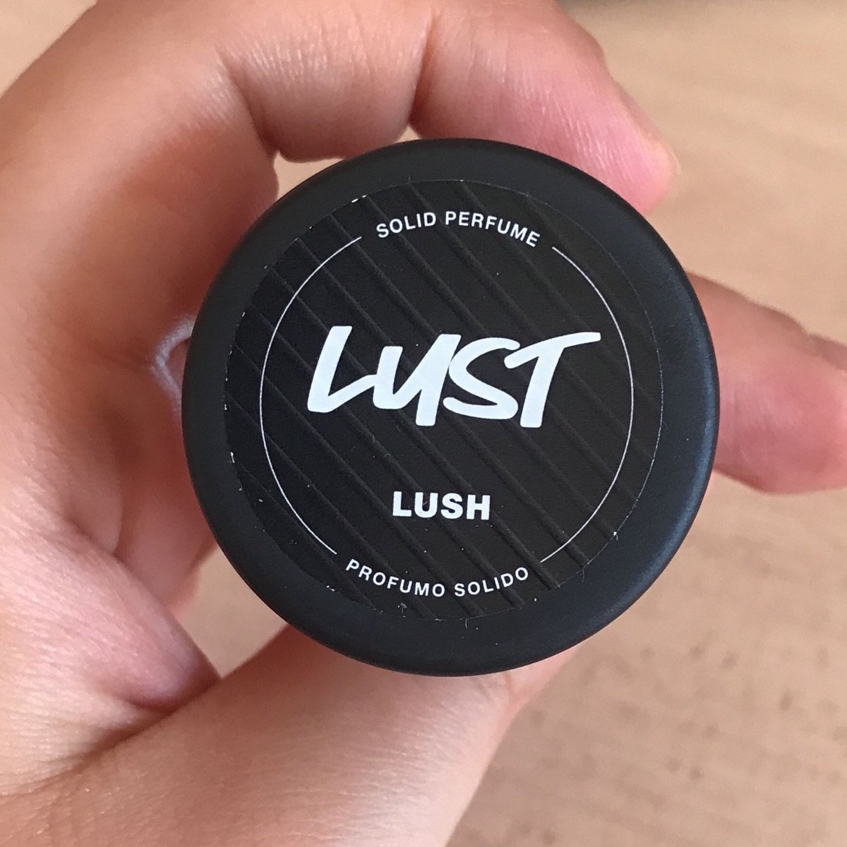 Lust Solid perfume from LUSH Fresh Handmade Cosmetics - Vegan Product Reviews & Ratings | abillion