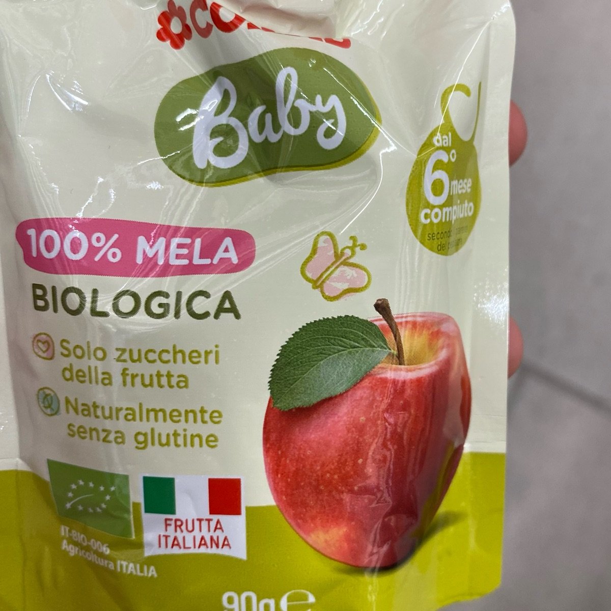 Mela Biologico from Conad Baby - Vegan Product Reviews & Ratings | abillion