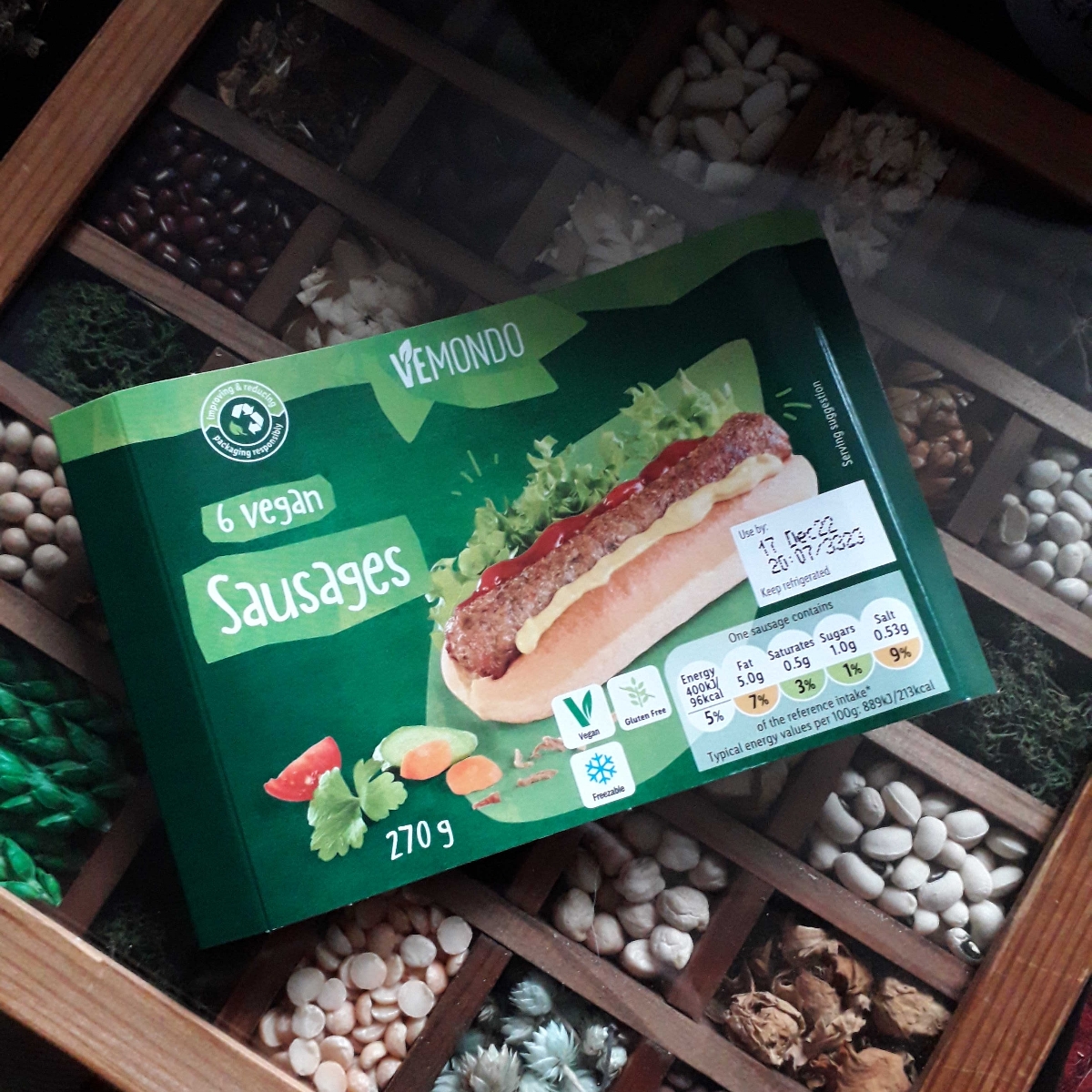 6 vegan sausages from Vemondo - Vegan Product Reviews & Ratings | abillion