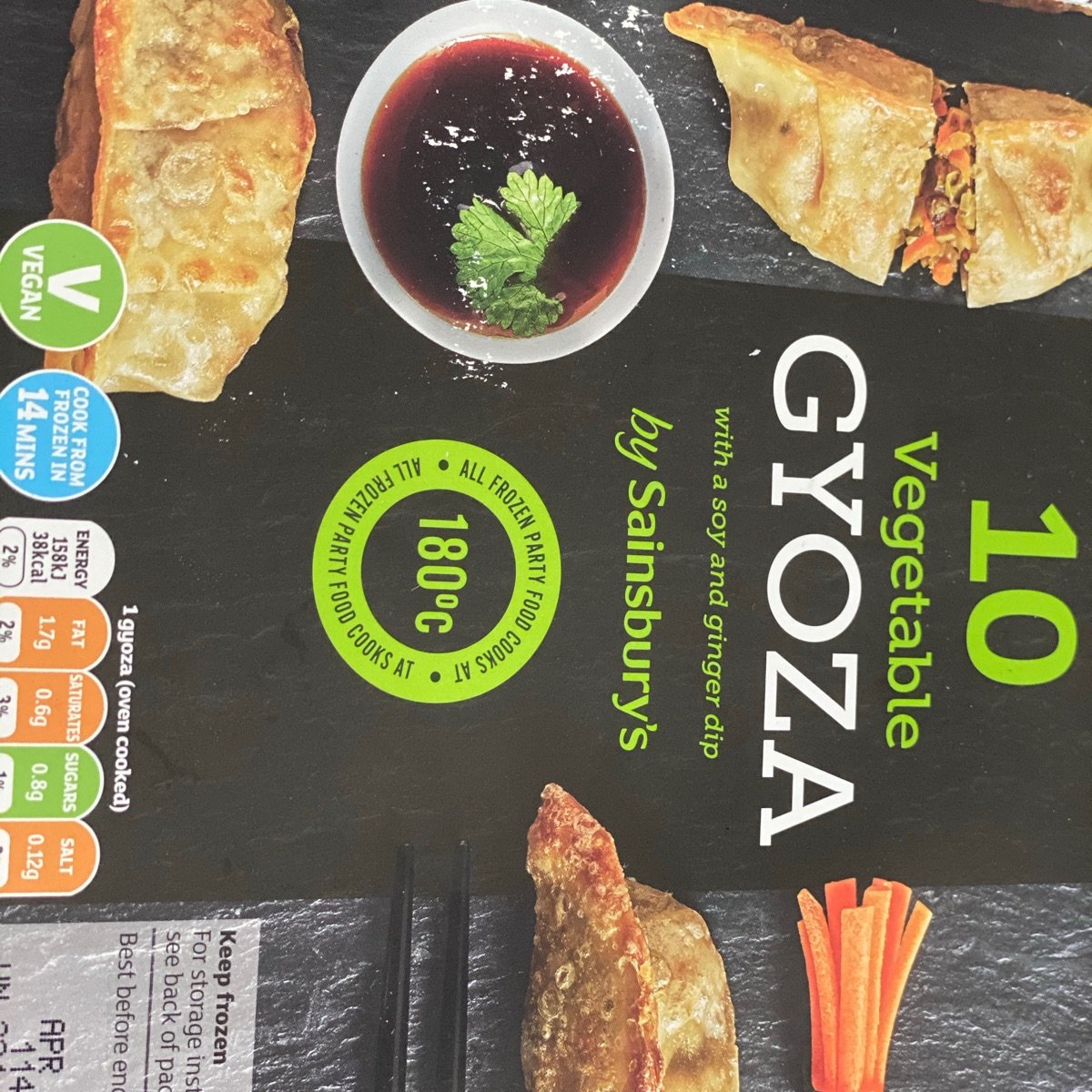 Vegetable gyoza from Sainsbury's - Vegan Product Reviews & Ratings ...