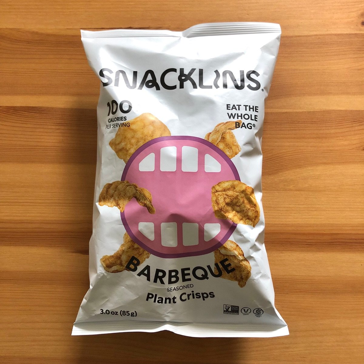 Barbecue Plant Crisps from Snacklins - Vegan Product Reviews & Ratings ...