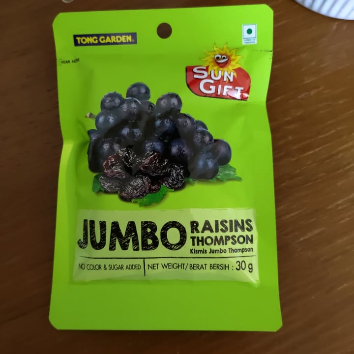 Tong Garden Jumbo Thompson Raisins Review | abillion