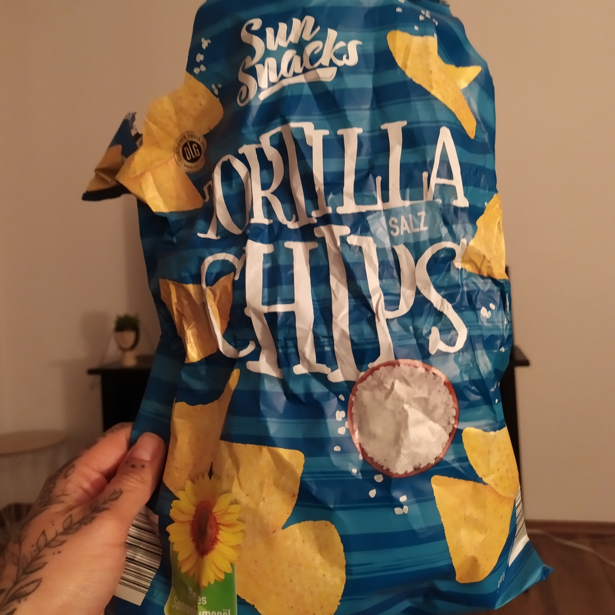 tortilla chips at Sun Snacks - Review by @seitanist | abillion