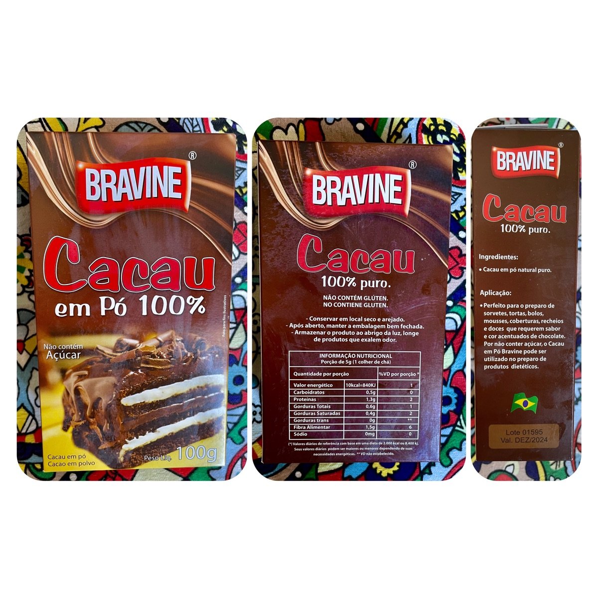 Cacau Em Pó 100% Puro from Bravine - Vegan Product Reviews & Ratings ...
