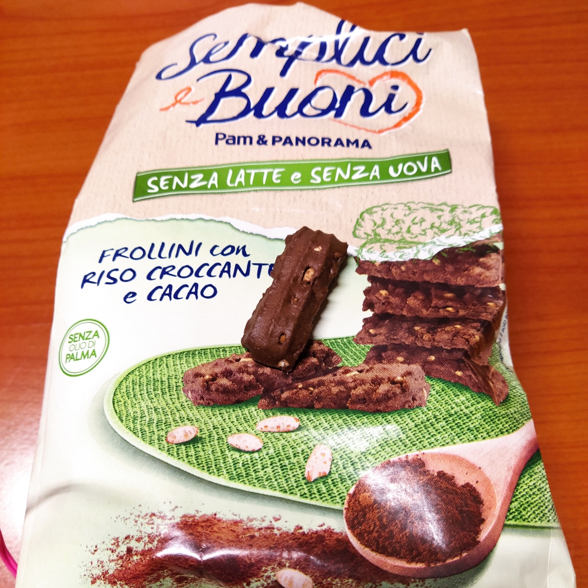 Frollini con riso croccante e cacao from Semplici e buoni - Vegan ...