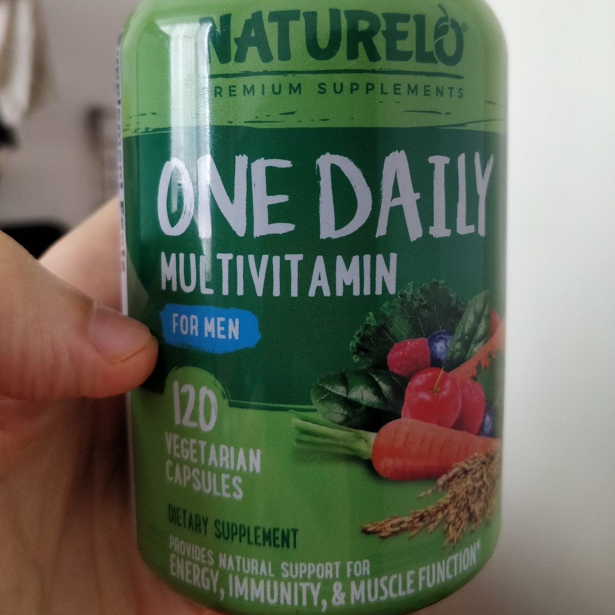 One Daily Multivitamin For Men from Naturelo - Vegan Product Reviews ...