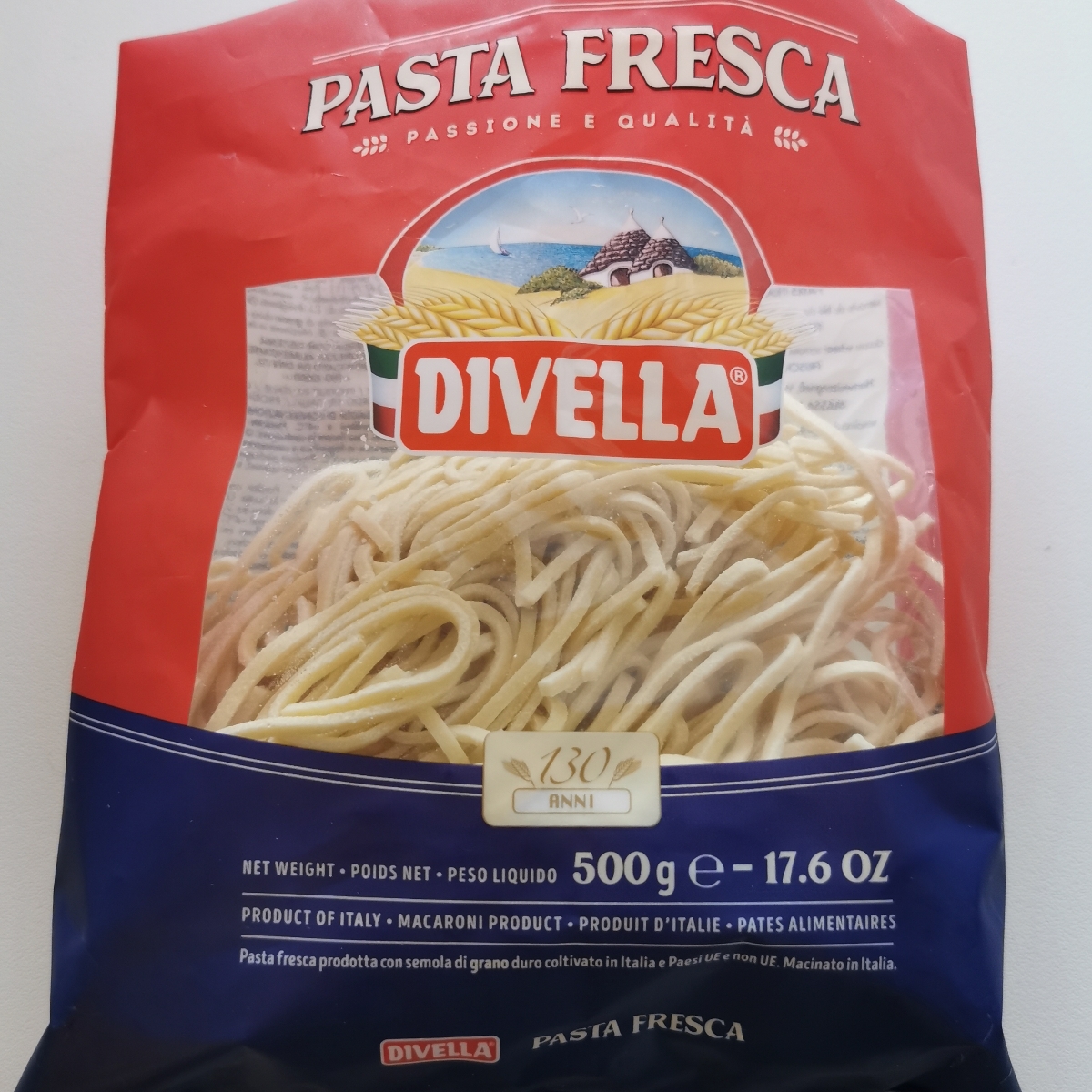 pasta fresca troccoli from Divella - Vegan Product Reviews & Ratings ...