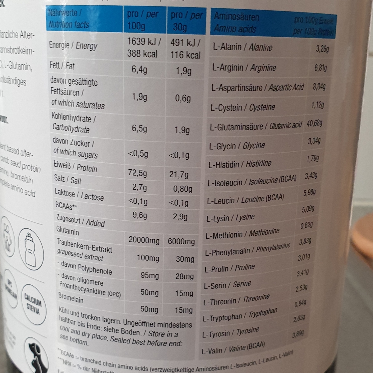 Complete Protein from Veganpower - Vegan Product Reviews & Ratings ...