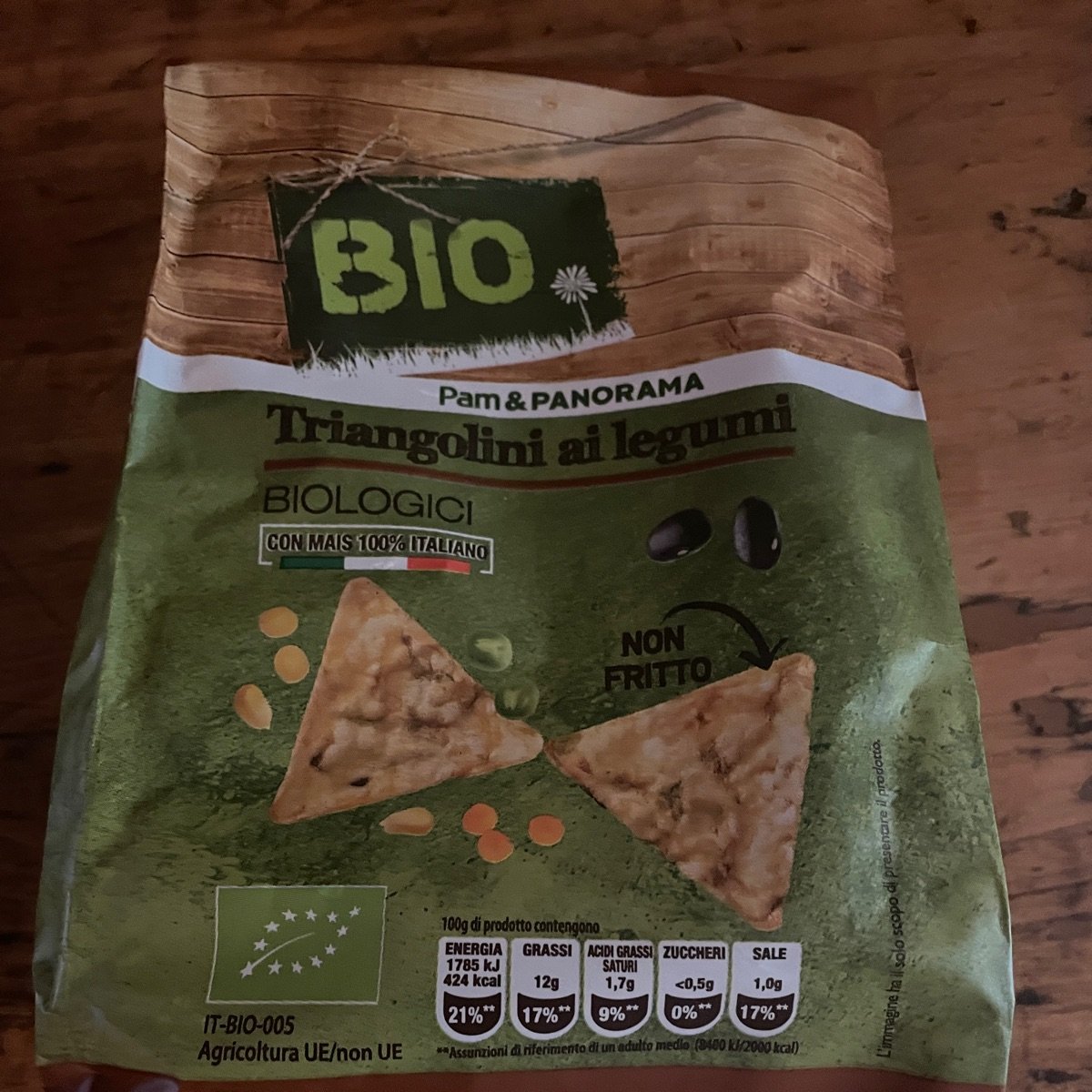 Triangolini ai legumi from Bio pam e panorama - Vegan Product Reviews ...
