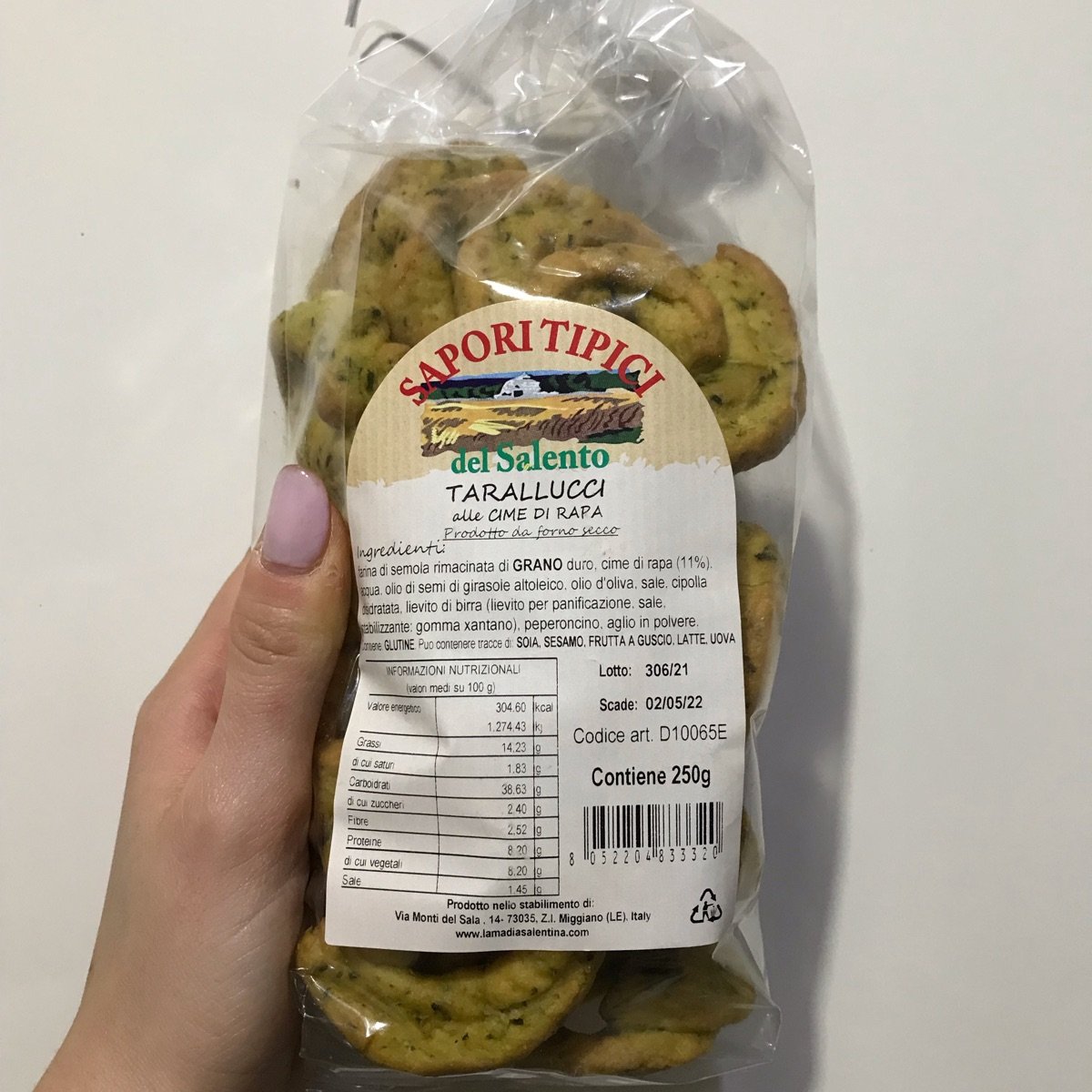 Tarallucci alle cime di rapa from Sapori tipici del Salento - Vegan ...