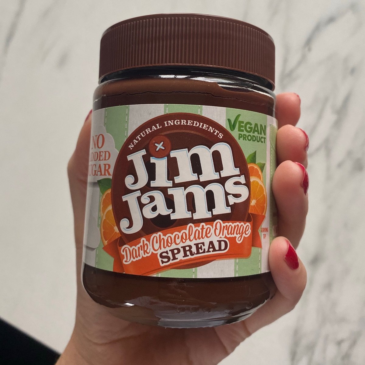 Dark Chocolate Orange Spread from Jim jams - Vegan Product Reviews ...
