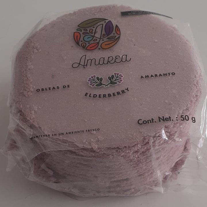 Amarea obleas sabor eldeberry Review | abillion